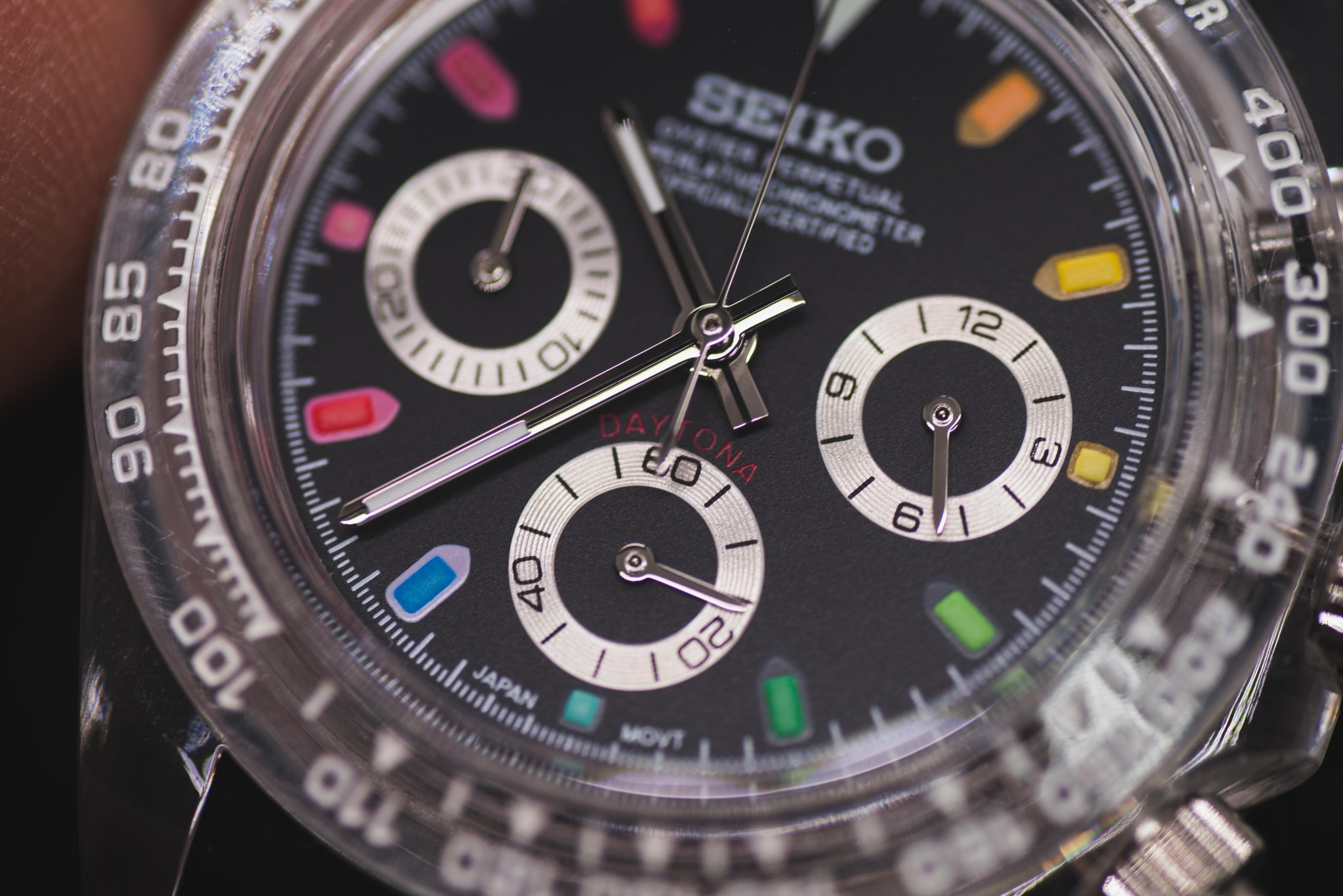 Pot of Gold at the End of the Rainbow? – Seiko Rainbow Daytona “Clear ...