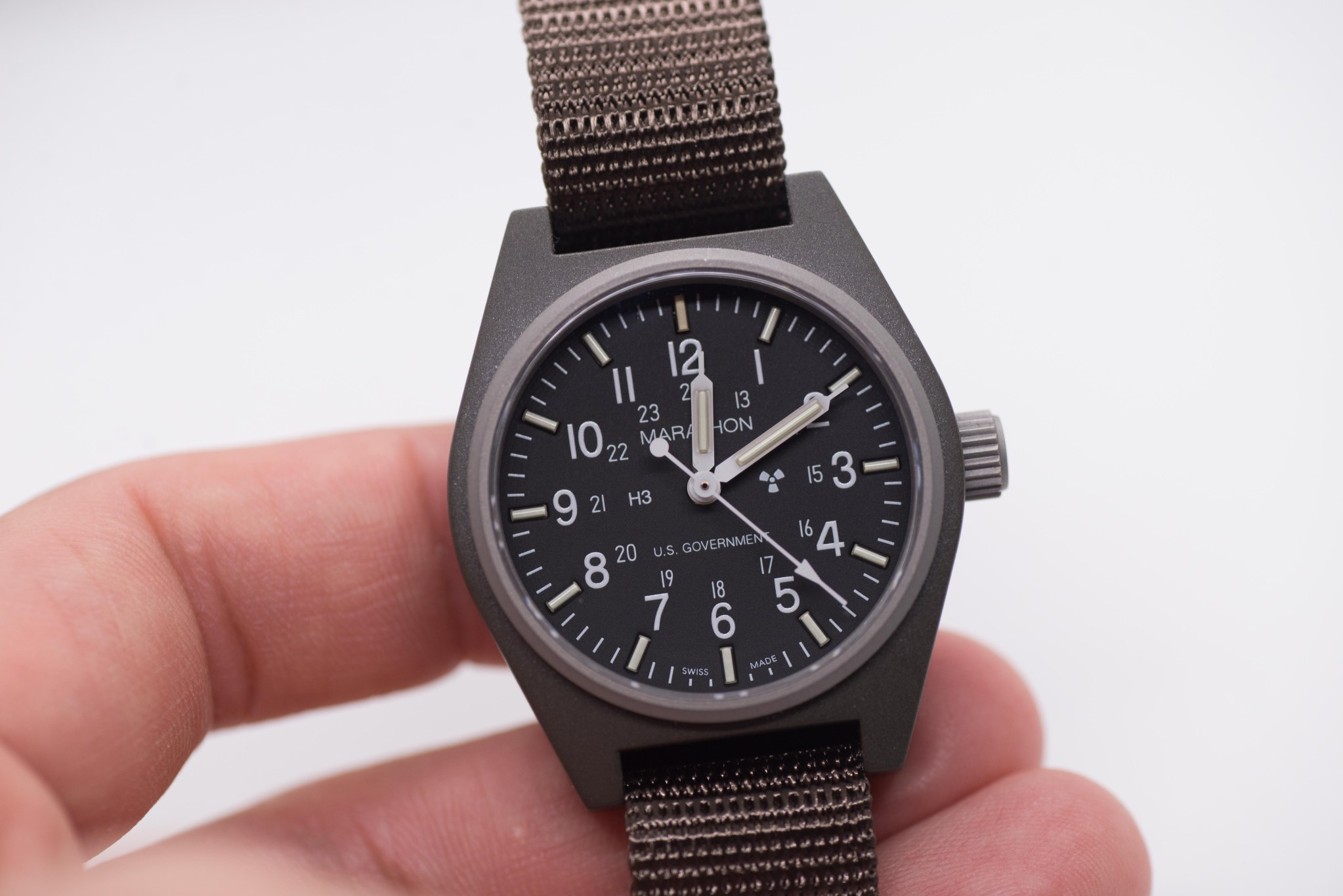Punching Above its Weight! The Marathon GPQ Sage Green 34mm Review ...